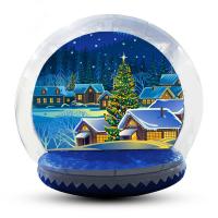 China 5m Customized Inflatable Snow Globe - CE Certified Christmas Yard Decoration for Parties & Promotions for sale