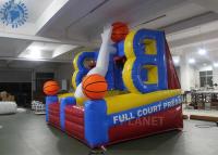 China Full Court Press Basketball Inflatable Game 4x3x3.5m with 0.55mm PVC for Party Rental for sale