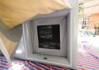 China PVC Tarpaulin Inflatable Spray Booth Garage Tent 4M 6M 8M Custom Size CE UL for sale