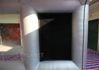 China Silver Inflatable Spray Booth 6m x 4m x 2.8m with Removable Flooring for Auto Painting for sale