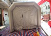 China Silver Inflatable Spray Booth 6m x 4m x 2.8m with Removable Flooring for Auto Painting for sale