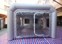 China Portable Waterproof Inflatable Car Paint Spray Booth With Cotton Filter for sale