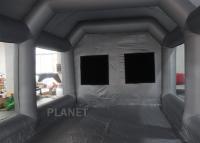China Outdoor Inflatable Spray Booth 4m x 3.4m x 3m with Two Blowers Removable Filter for sale