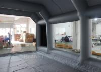 China Outdoor Inflatable Spray Booth 4m x 3.4m x 3m with Two Blowers Removable Filter for sale
