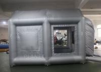 China Custom Portable Inflatable Spray Booth 4m x 3.4m x 3m with 1100W Blower for Automotive Painting for sale