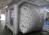 China Custom Portable Inflatable Spray Booth 4m x 3.4m x 3m with 1100W Blower for Automotive Painting for sale