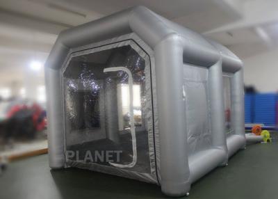China Eco-Friendly Mobile Inflatable Spray Booth 4x3.4x3m to 10x4x3m with CE UL Certification for Car Painting for sale