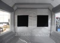 China Inflatable Mini Spray Booth 4x3.4x3m Portable Car Paint Booth Eco-Friendly Custom Size for sale