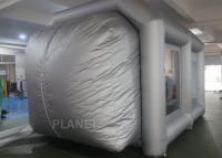China Inflatable Mini Spray Booth 4x3.4x3m Portable Car Paint Booth Eco-Friendly Custom Size for sale