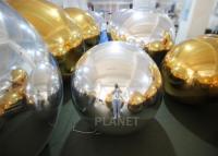China Fireproof Inflatable Mirror Ball 1.5m 2m 3m for Advertising Events and Stage Decoration for sale