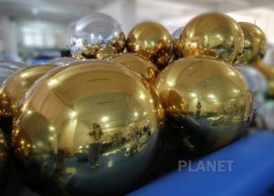 China Fireproof Inflatable Mirror Ball 1.5m 2m 3m for Advertising Events and Stage Decoration for sale