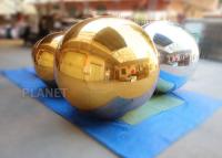 China Fireproof Inflatable Mirror Ball 1.5m 2m 3m for Advertising Events and Stage Decoration for sale
