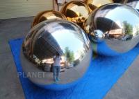 China Silver Reflective Balloon Inflatable Floating Mirror Balls For Wedding Decoration for sale