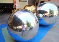 China Large PVC Silver Inflatable Mirror Balls 0.6m-6m Diameter for Event & Christmas Decoration for sale