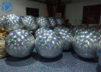 China Airtight Double Layer Inflatable Chrome Ball 8m Disco Mirror Balloon for Party for sale
