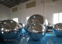 China Double Layer Inflatable Mirror Ball Environmentally Easy To Carry for sale