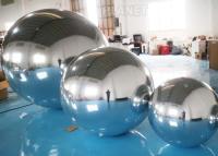 China Hanging Silver Inflatable Mirror Ball EN14960 Certified with 3-Year Warranty and Custom Sizes for sale