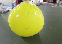 China 1.9m Height 1.17m Diameter Cylindrical Inflatable Buoy with 0.6mm PVC Material for Water Sports for sale
