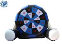 China Large Jumbo Inflatable Velcro Soccer Dart Board Sports Game 4.5m Height for sale