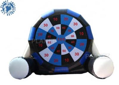 China Large Jumbo Inflatable Velcro Soccer Dart Board Sports Game 4.5m Height for sale