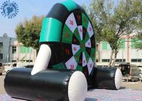 China Large Jumbo Inflatable Velcro Soccer Dart Board Sports Game 4.5m Height for sale
