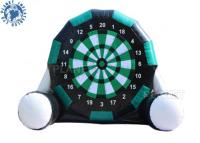 China Large Jumbo Inflatable Velcro Soccer Dart Board Sports Game 4.5m Height for sale