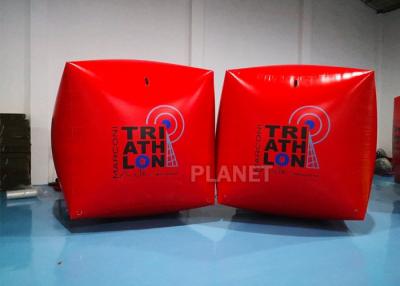 China 1.5M Cube Inflatable Water Buoy for Race Marking - PVC Tarpaulin Construction with 3-5 Year Lifespan for sale