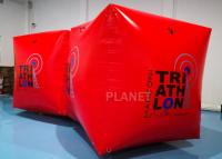 China 1.5M Cube Inflatable Water Buoy for Race Marking - PVC Tarpaulin Construction with 3-5 Year Lifespan for sale