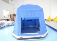 China PVC Tarpaulin Inflatable Water Floating Tent with Airtight Design 2 Person for sale