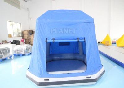 China PVC Tarpaulin Inflatable Water Floating Tent with Airtight Design 2 Person for sale