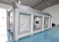 China Custom Inflatable Car Spray Booth 6x4x3m Portable Paint Booth with Blower for sale