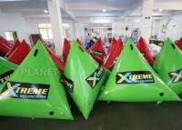 China Green Inflatable Marker Buoy & Floating Water Park Equipment - 3 Year Warranty, 5-10 Day Production, Custom Sizes for sale