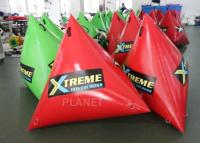 China Green Inflatable Marker Buoy & Floating Water Park Equipment - 3 Year Warranty, 5-10 Day Production, Custom Sizes for sale