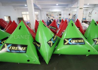 China 1.5m Airtight Inflatable Triangle Buoy with D-Rings | Custom Sizes & PVC Material for sale