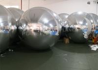 China Custom Inflatable Mirror Ball Decoration 1.5m Hanging Sphere for Party Event Advertising for sale