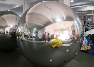 China Custom Inflatable Mirror Ball Decoration 1.5m Hanging Sphere for Party Event Advertising for sale