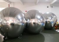 China Custom Inflatable Mirror Ball Decoration 1.5m Hanging Sphere for Party Event Advertising for sale