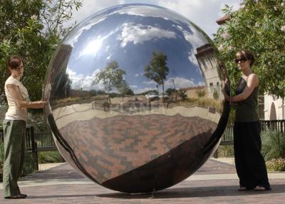 China Custom Color PVC Inflatable Floating Disco Mirror Ball 1.2m-2.5m with Lighting for Outdoor Advertising for sale