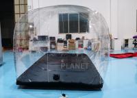 China Transparent Inflatable Car Capsule Cover - Custom PVC Vehicle Protection with 3-4 Air Exchanges/Hour for sale