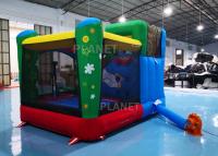 China Mini Inflatable Bounce House for Backyard Rainbow Color Custom Size CE Certified for sale