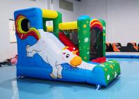 China Mini Inflatable Bounce House for Backyard Rainbow Color Custom Size CE Certified for sale