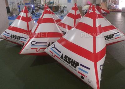 China Custom Inflatable Swimming Buoy 1.2m 1.5m 1.8m PVC Advertising Race Marker for Water Sports for sale