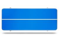 China Inflatable Yoga Mat 3x1x0.1m PVC Tarpaulin Blow Up Tumble Track for Home Gym for sale
