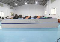 China PVC 6m Inflatable Gymnastics Mat Air Track for Fitness Training Custom Size 0.1mH for sale