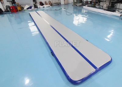 China PVC 6m Inflatable Gymnastics Mat Air Track for Fitness Training Custom Size 0.1mH for sale