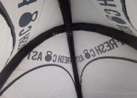 China 3m PVC Tarpaulin Inflatable Spider Trade Show Tent with Digital Printing for sale