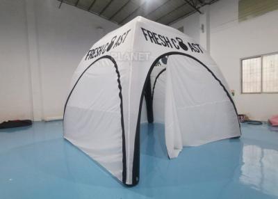 China 3m PVC Tarpaulin Inflatable Spider Trade Show Tent with Digital Printing for sale