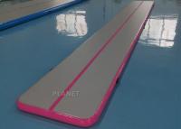 China Custom Digital Printing Inflatable Air Track 3m to 15m Gymnastics Mat for sale