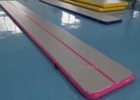 China Custom Digital Printing Inflatable Air Track 3m to 15m Gymnastics Mat for sale