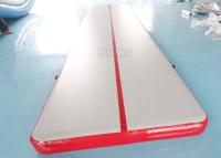 China Fire Retardant 0.1mm 0.2mm Inflatable Gymnastics Air Track 6m Length for sale